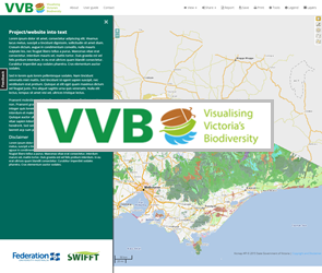 Visualising Victoria's Biodiversity (VVB)